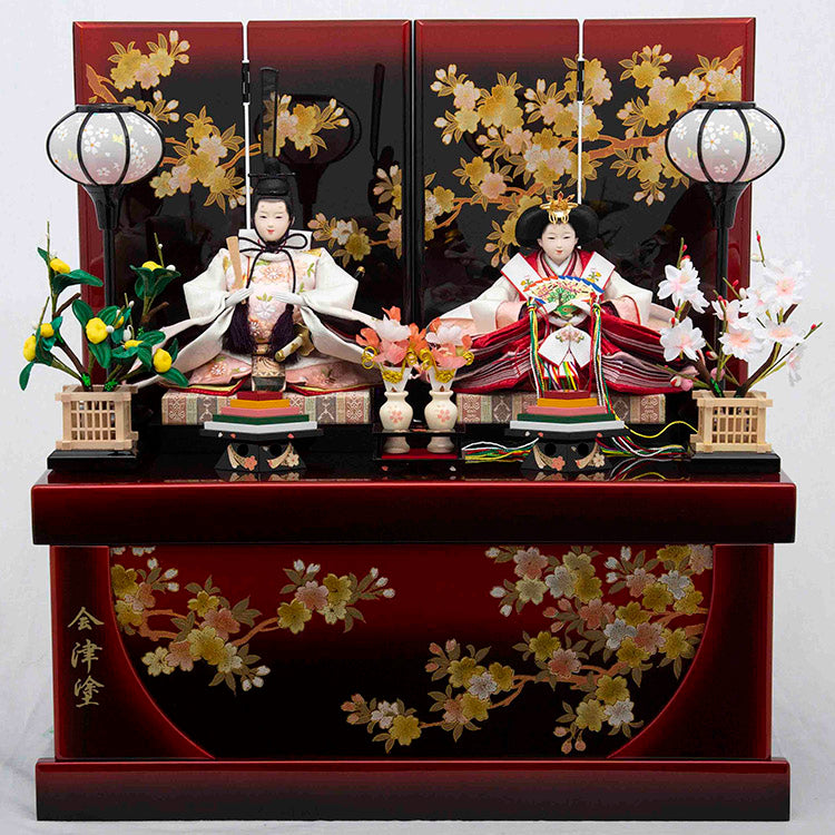 いろは雛 ゆうな 親王収納飾り w83013 – 福仙